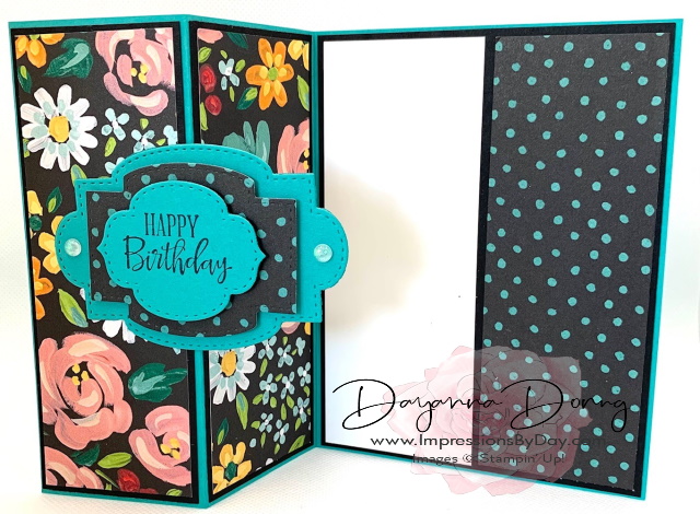 Flower & Field Card - Dayanna Donng, Stampin' Up! Demonstrator