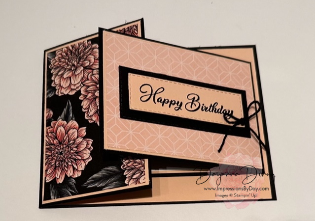 Favored Flowers Joy Fold - Dayanna Donng, Stampin' Up! Demonstrator