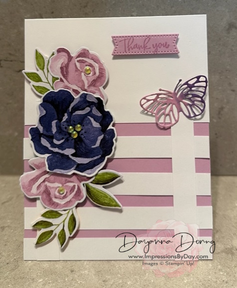 Dainty Delight Split Lattice Card - Dayanna Donng, Stampin' Up ...