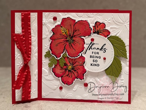 Happy Hibiscus - Online Exclusive - Dayanna Donng, Stampin' Up ...